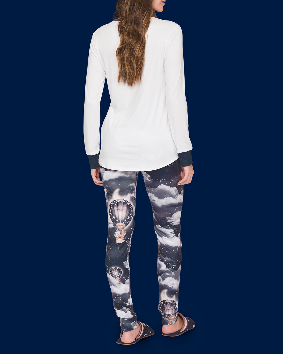 Pijama Lua Luá Sublime Touch Legging Urso Balão | Pijama Online - Pijama Online