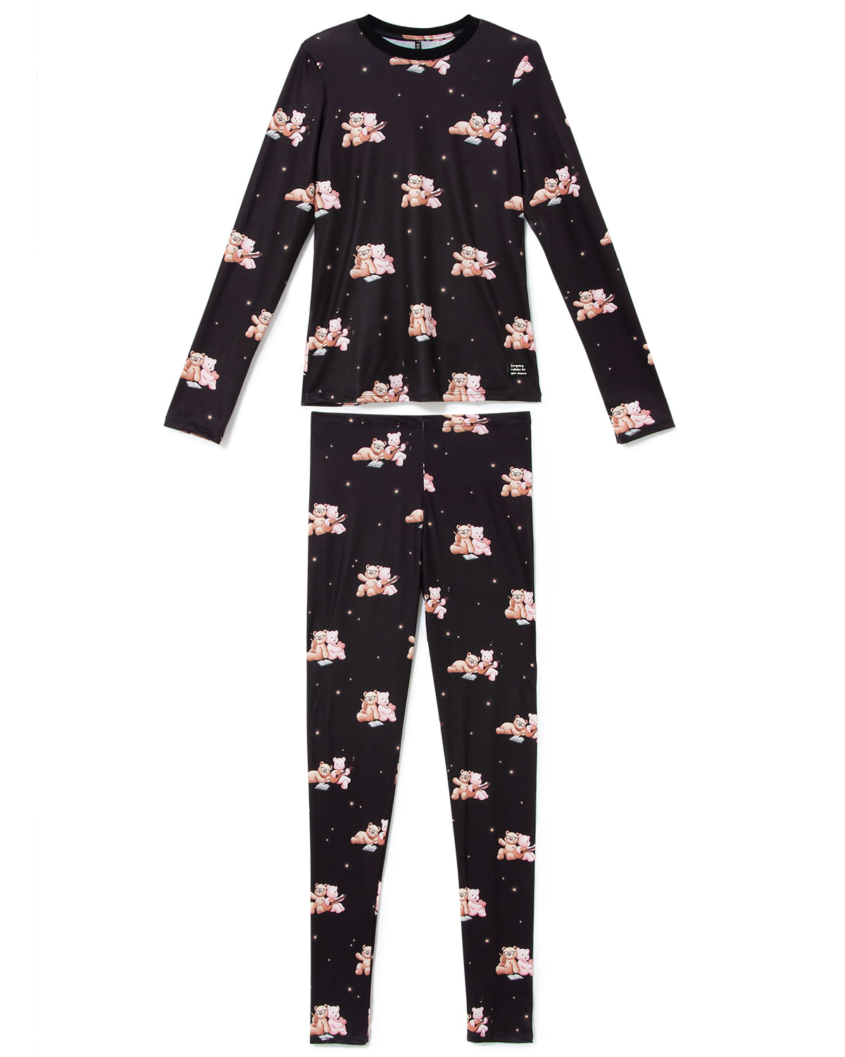 Pijama Legging Lua Luá Sublime Touch Ursos - Pijama Online