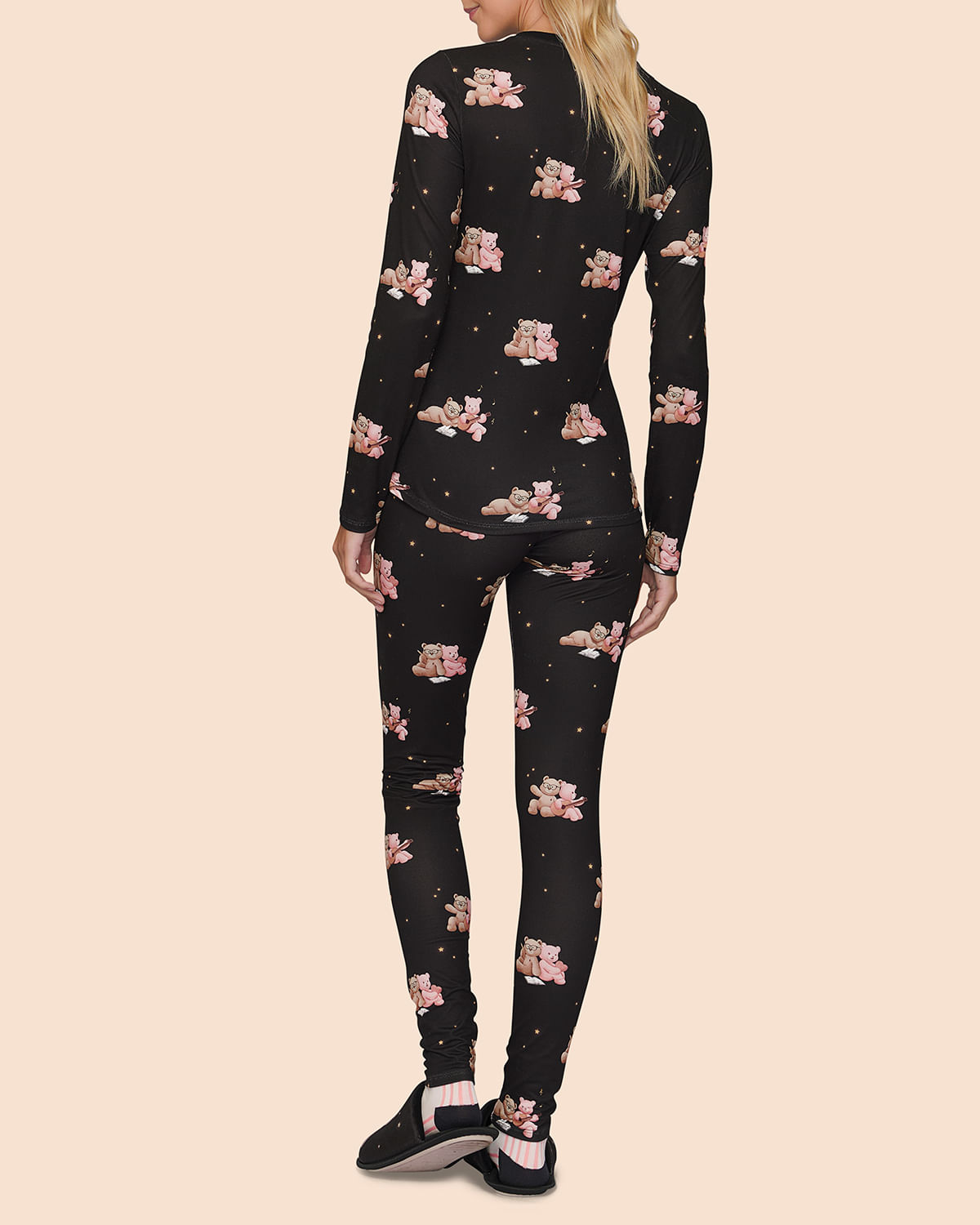 Pijama Legging Lua Luá Sublime Touch Ursos - Pijama Online